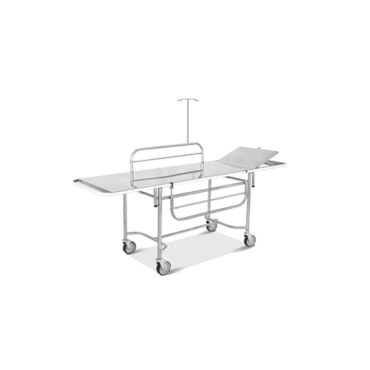 Patient Trolley With Iv Pole | RAY INTEGRATED MEDICALS