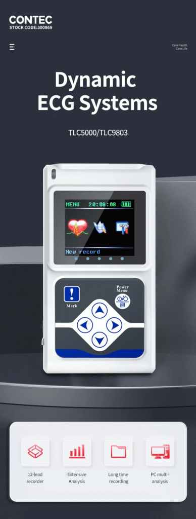 HOLTER MONITOR CONTECG TLC 5000 ( ECG HOLTER MONITOR ) | RAY INTEGRATED ...