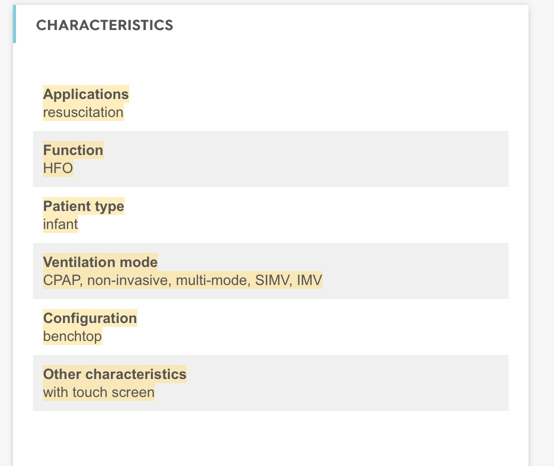 Resuscitation ventilator Leoni Plus | RAY INTEGRATED MEDICALS
